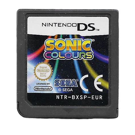 Sonic Colors Cover Or Packaging Material Mobygames