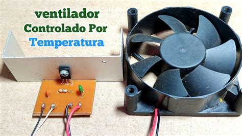 Sensor De Temperatura Para Ventilador De 12v Youtube