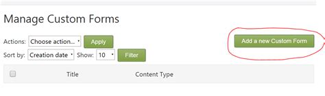 Custom Forms In Orchard Orchard Project Orchard Cms Learn Orchard