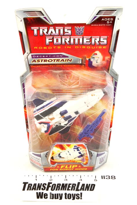Sealed Transformers® Classics Deluxe Class Astrotrain Sku 301682 Largest