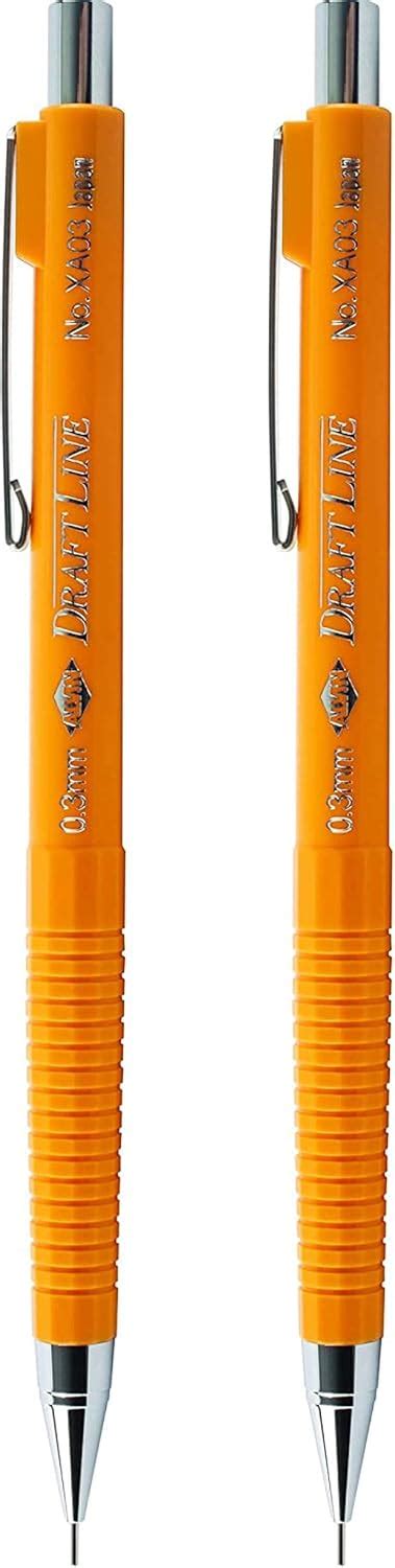Buy Alvin XA Draft Line Mechanical Pencil Pack Of Yellow Barrel Mm Built In Eraser