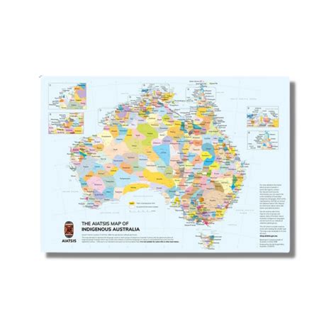 The Aiatsis Map Of Indigenous Australia Flat A1 Mob Shop