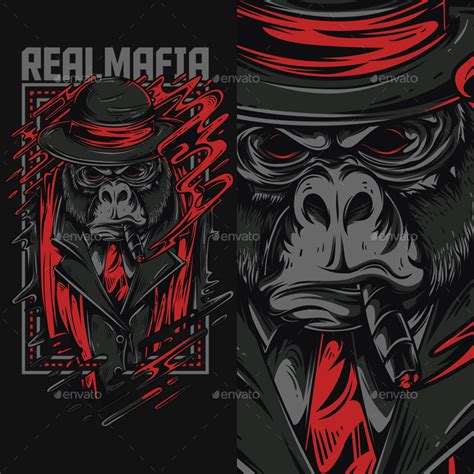 Real Mafia T Shirt Design Preview Tshirt Designs Mafia Design
