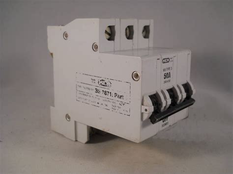 MEM MCB Type Triple Pole Phase A Memshield T MC MB Willrose Electrical