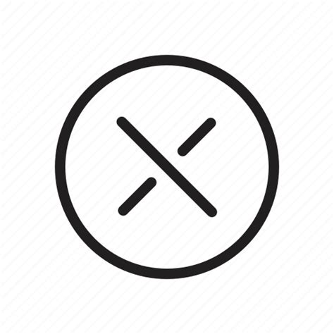 Circle Delete Remove Ui Ux Icon Icon Download On Iconfinder