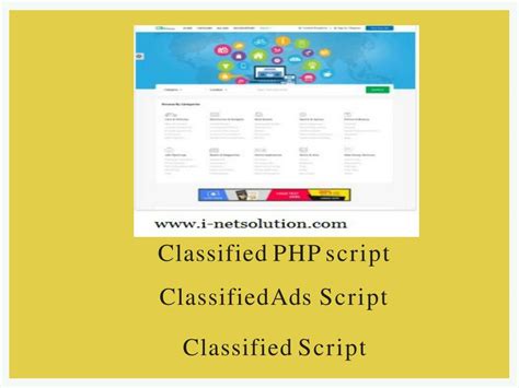 Ppt Classified Script â€“ Classified Php Script Classified Ads