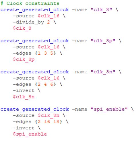 Tool To Visualize Generated Clocks From Sdc Rfpga