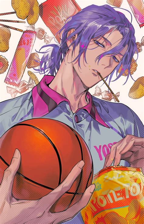 Murasakibara Atsushi Kuroko No Basuke Drawn By Bikkusama Danbooru