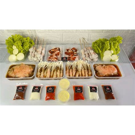 Jual Paket Double Spesial Ayam 2 Chicken Enoki Grill Bbq Paket Bbq Paket Grill