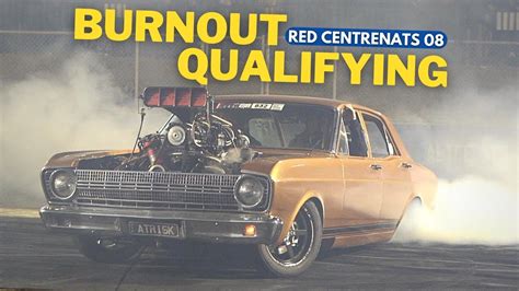 Red CentreNATS 08 Burnout Masters Qualifying Highlights Summernats