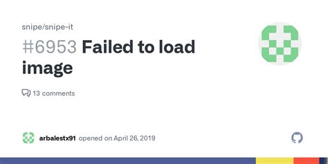Failed To Load Image · Issue 6953 · Snipesnipe It · Github