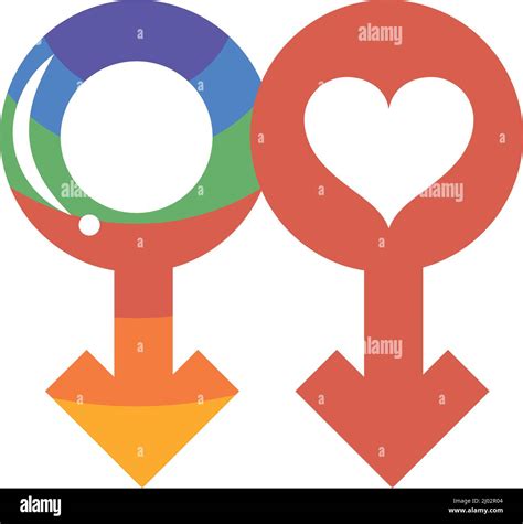 Lgbtq Symbole Ausgeschnittene Stockfotos Und Bilder Alamy