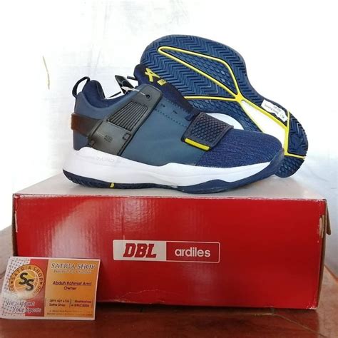 Jual Sepatu Basket Ardiles DBL AD1 Navy Kuning Original Shopee