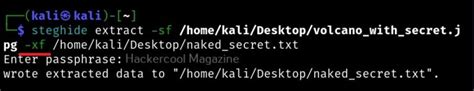 Beginners Guide To Steghide Hackercool Magazine