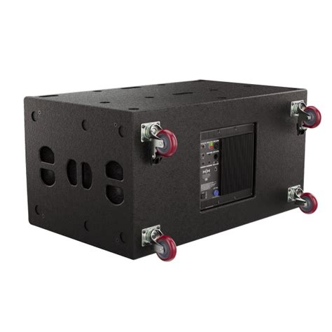 HH ELECTRONICS TNA SA DUAL INCH ACTIVE SUBWOOFER TNA LINE ARRAY BLACK