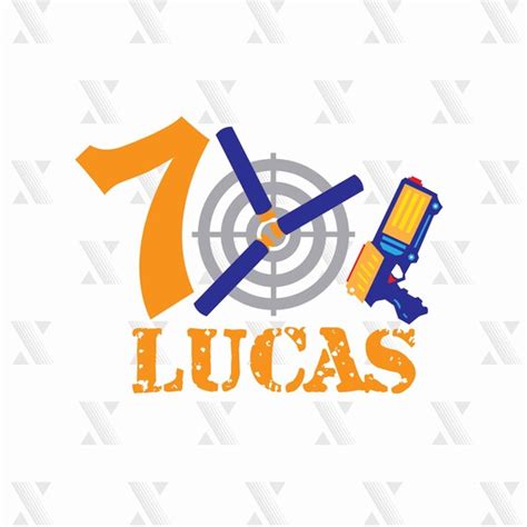 Birthday Nerf Svg Dxf Png Included Files For Cricut Etsy