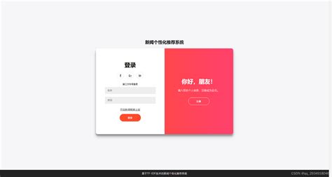 Springbootvuejs协同过滤推荐余弦相似度算法实现新闻推荐系统springboot协同过滤算法 Csdn博客