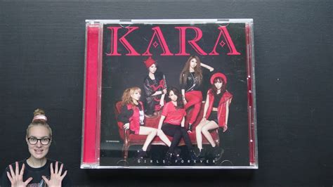 Unboxing Kara 3rd Japanese Studio Album Girls Forever Limited Type B