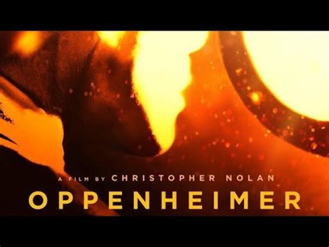 Oppenheimer Official Trailer Youtube