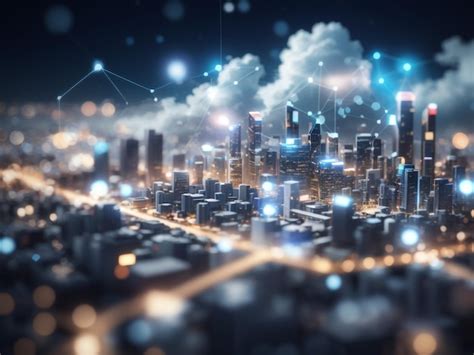 Premium Ai Image Cloud And Edge Computing Bridging The Technological