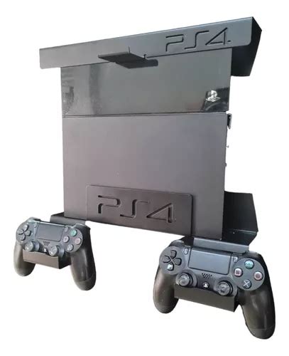 Suporte Playstation 4 Modelo Fat slim Ou Pro preto Frete grátis
