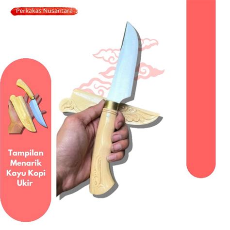 Jual Pisau Skinner Seset Kayu Kopi Ukir Super Tajam Shopee Indonesia