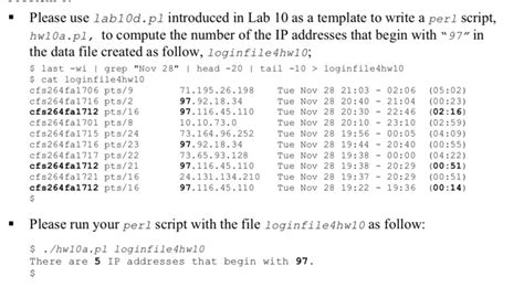 solved please use lab1od pl introduced in lab 10 as a
