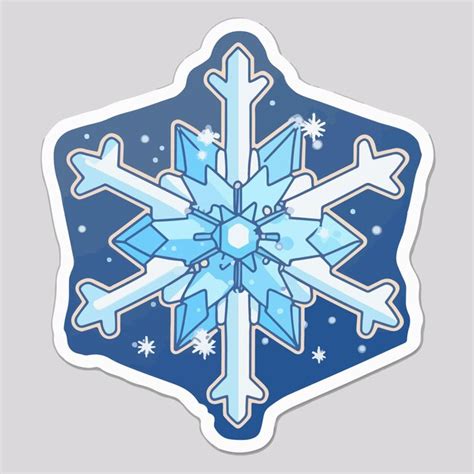 Snowflake Stickers Images Free Download On Freepik