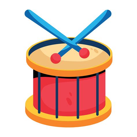 Trendy Snare Drum 34791221 Vector Art At Vecteezy