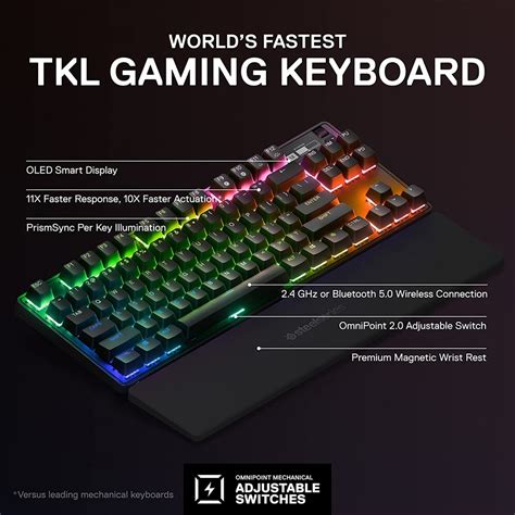 Steelseries Apex Pro Tkl Wireless 2023 Price In Pakistan