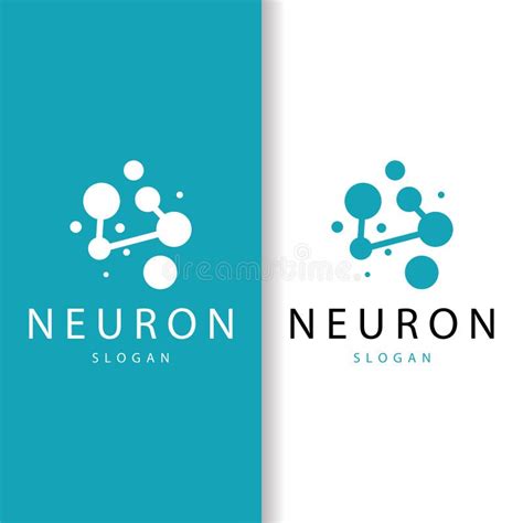 Neuron Logo Neuron Nerve Or Seaweed Vector Abstract Molecule Design
