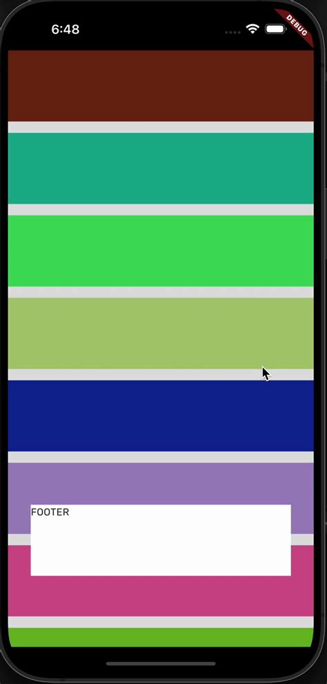 Flutter How To Dynamically Update A ListView Bottom Padding To Avoid