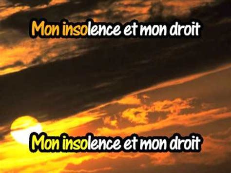 KARAOKE MAURANE LARA FABIAN TU ES MON AUTRE YouTube