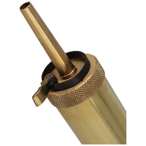 Pedersoli Tubular Powder Flask 44cal Rmc Ox Yoke Muzzleloader Supplies