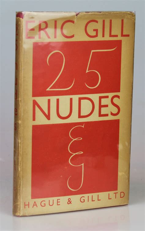 Twenty Five Nudes Engraved By Eric Gill