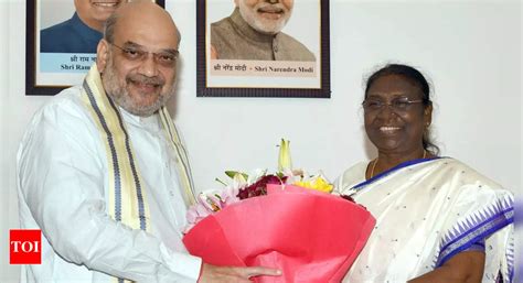Droupadi Murmu Win Shows Our Democracys Immense Power Amit Shah
