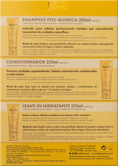 Kit Itallian Hairtech Trivitt Home Care Beleza Na Web