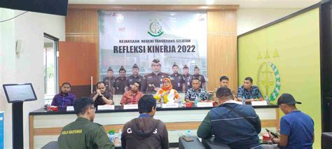 Kejari Tangsel Rilis Refleksi Kinerja Tahun Silpia Terima Kasih Kepada Seluruh Staff Dan