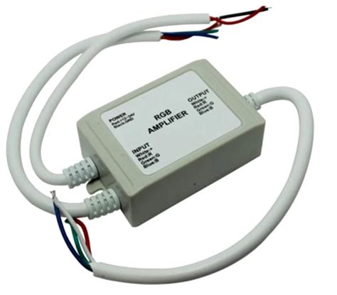 waterproof rgb led amplifier controller work voltage dc12~24v output