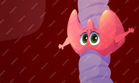 Inflamed Thyroid Animation Inflamed Thyroid Animation