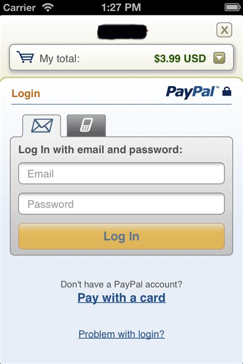 Iphone Will Allow Payment Using Paypal For Download Epub Ios Stack