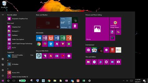 How To Customize Windows 10 Start Menu German Pearls