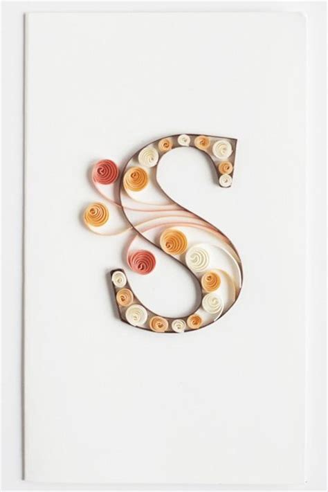 1000 Images About Quilling Letters And Numbers On Pinterest Initials