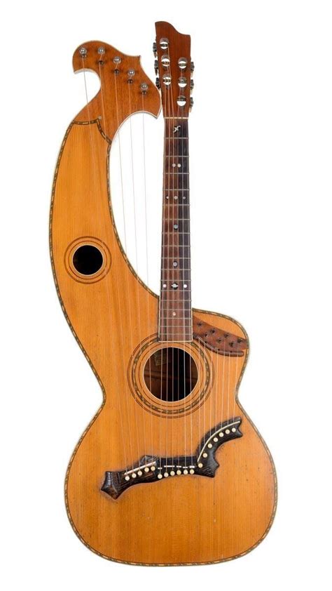 Floating Strings Harp Guitar Museum Of Making Music