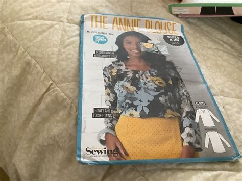 New Simply Sewing Pattern The Annie Blouse Misses Sizes 8 20 Etsy