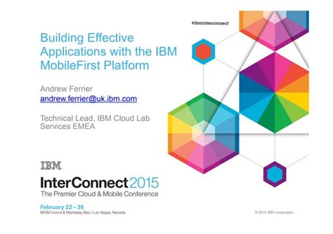 Building Effective And Rapid Applications With Ibm Mobilefirst Platform Ppt