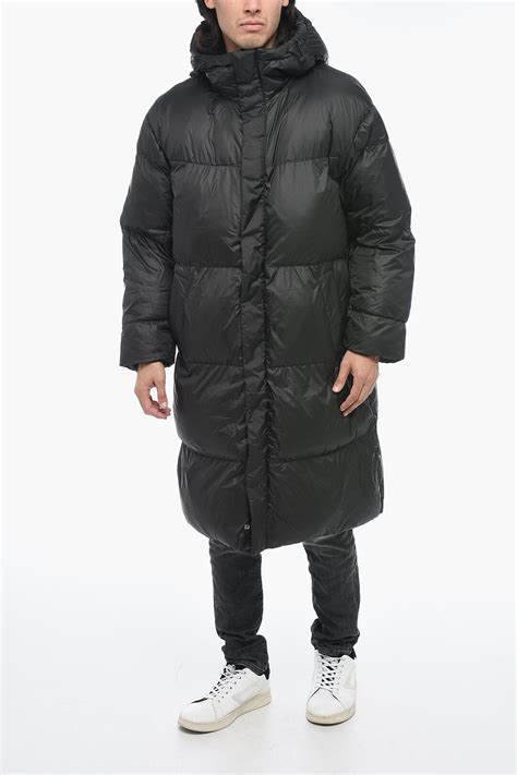 Diesel Oversized W Takry Down Jacket With Hidden Placket Unisex Men Women Glamood Outlet