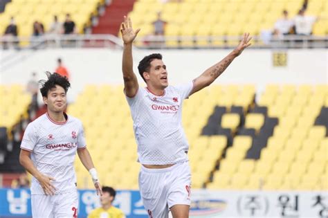선두 광주fc 안양잡고 승격 9부능선 넘는다 머니s