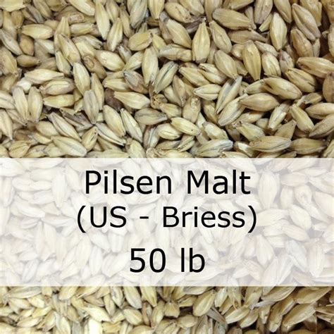 Pilsen Malt 50 Lb Sack Us Briess Wine And Hop Shop