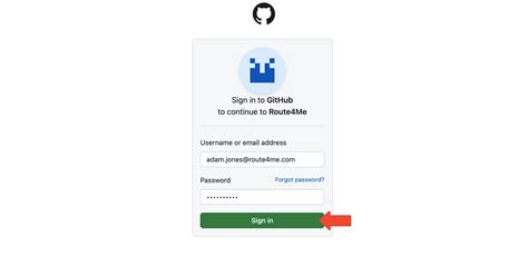 Password Reset And Sign In Settings On Route Me Web Platform